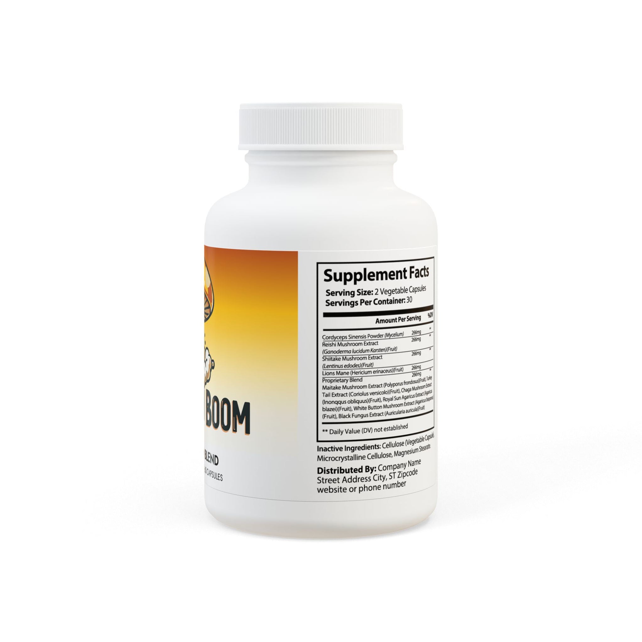 "Shroom Boom" - Supplement (60 Capsules) — RSC Health