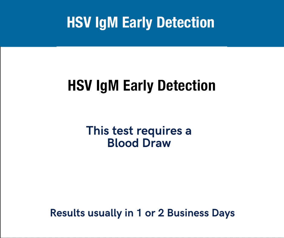 HSV IgM Early Detection — RSC Health